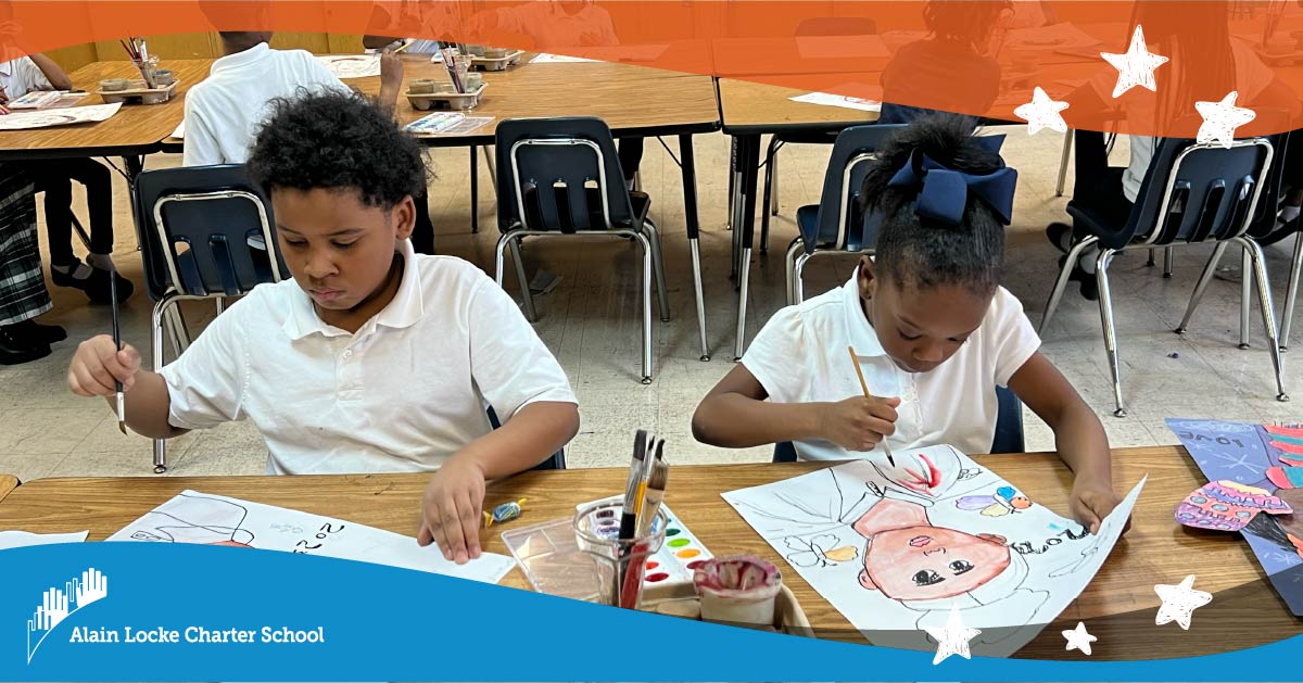 All-Stars Brush up on their Creativity - Alain Locke | #1 Among Chicago ...