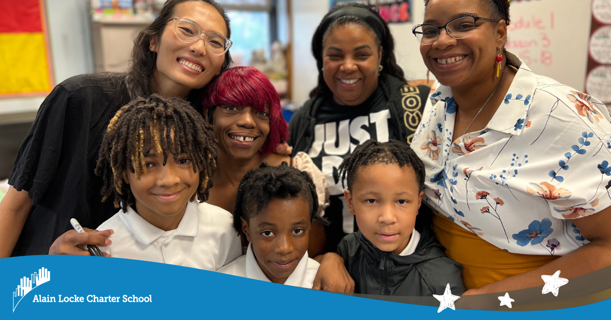 Families Visit at School for the 2025-26 Alain Locke Open House